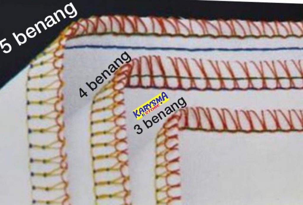 Jenis jenis jahit tepi | Mesin Jahit, Alat jahitan, Kelas Jahitan